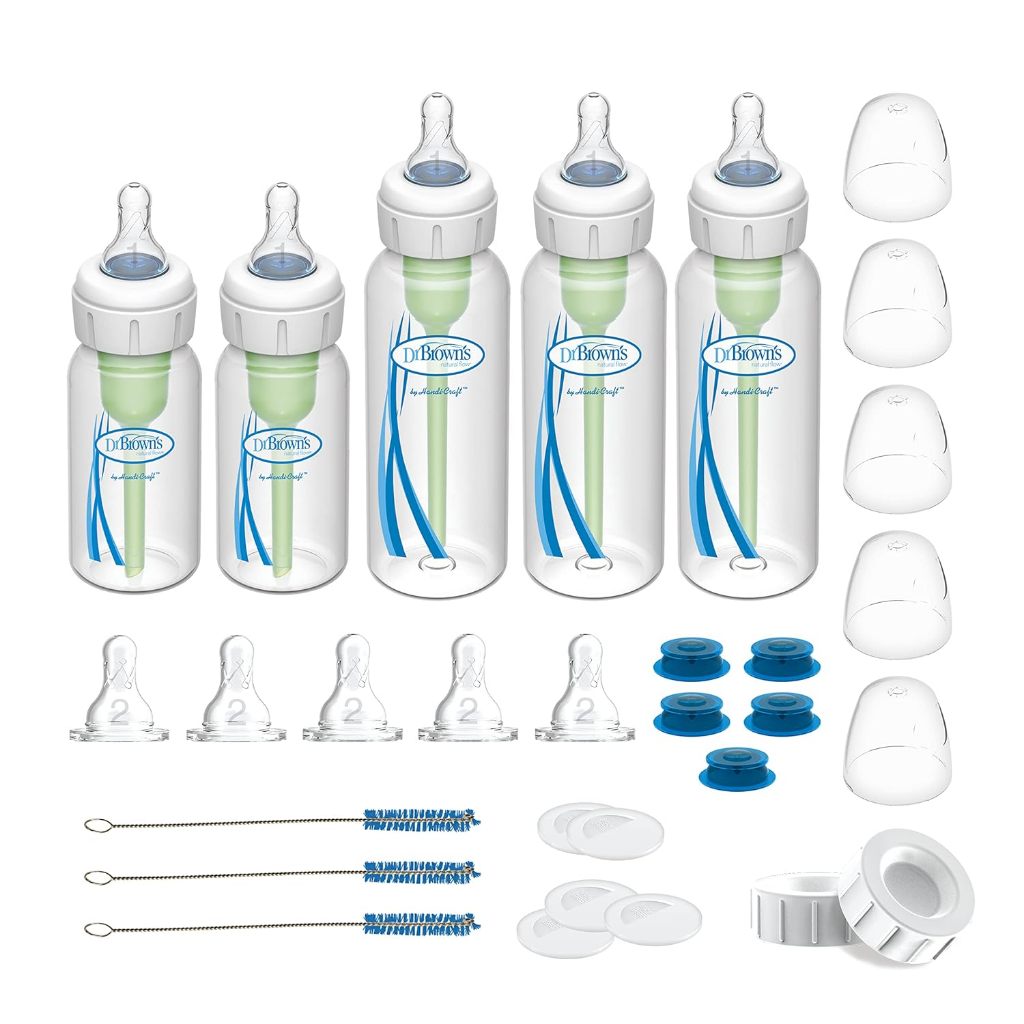 Dr. Brown's Natural Flow Specialty Feeding System (cleft bottles ...