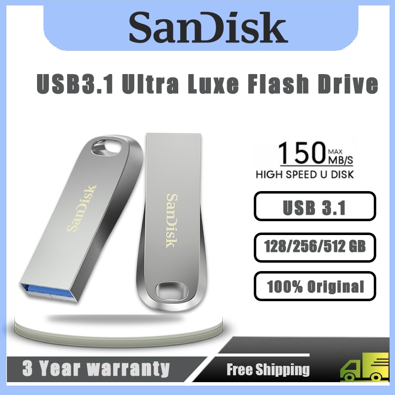 SanDisk Super Luxury 128GB 256GB 512GB USB 3.0 Flash Drive USB Series ...