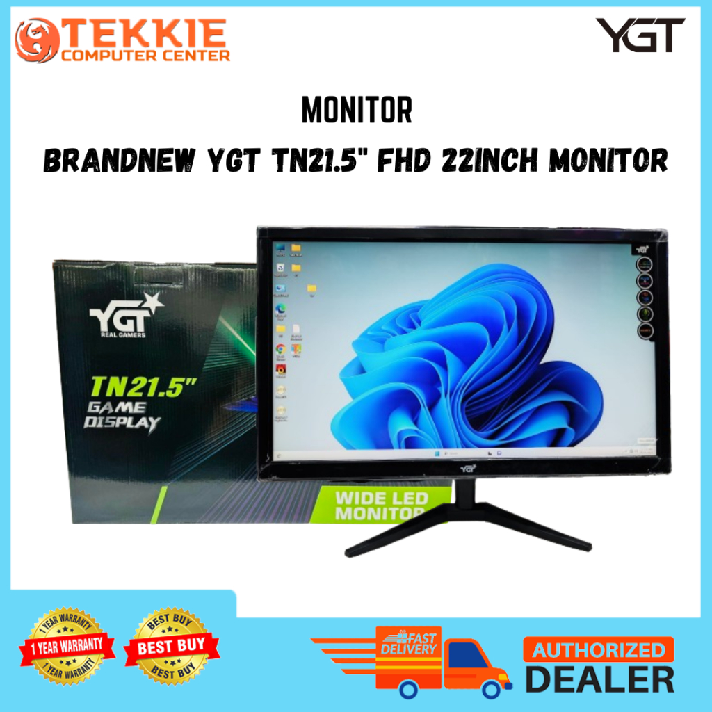 BRANDNEW YGT TN21.5" FHD MONITOR | Shopee Philippines