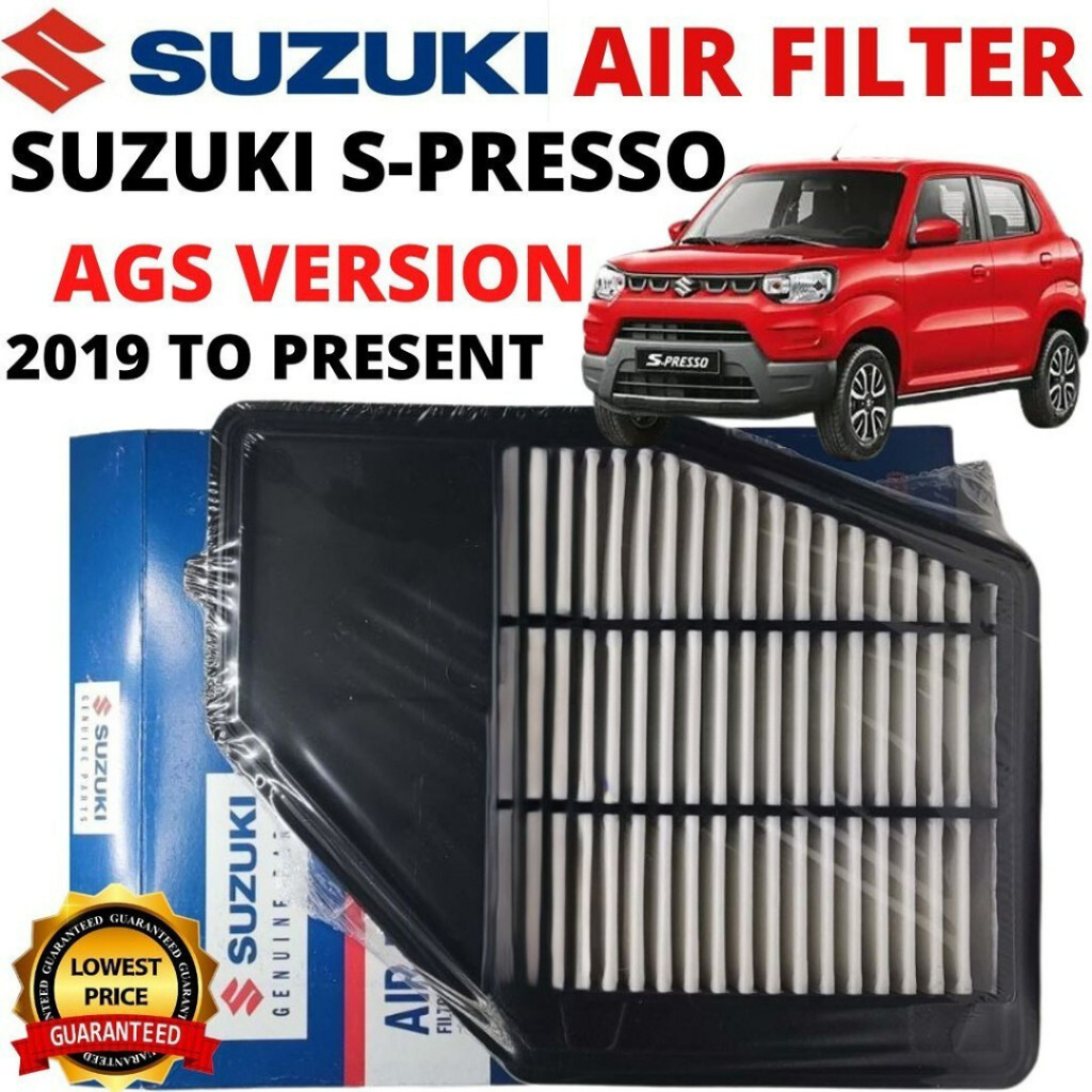 SUZUKI AIR FILTER FOR SUZUKI S-PRESSO AGS (AGS VERSION ) SPRESSO (13780 ...