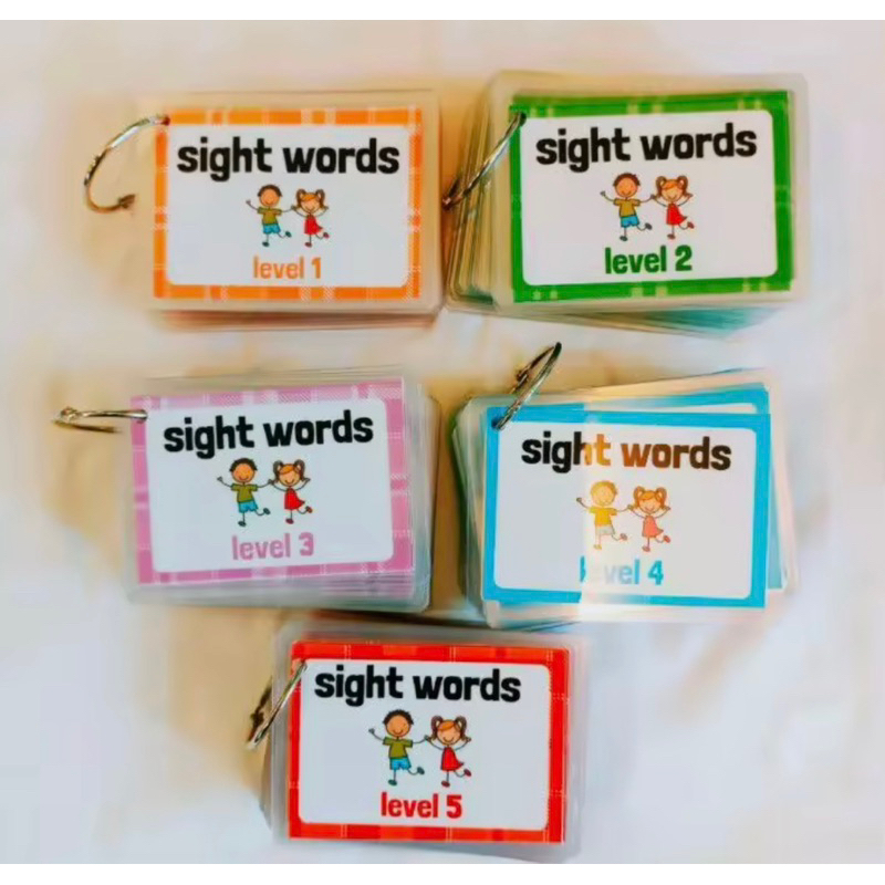 sight words complete set with sentence size 3R | Shopee Philippines