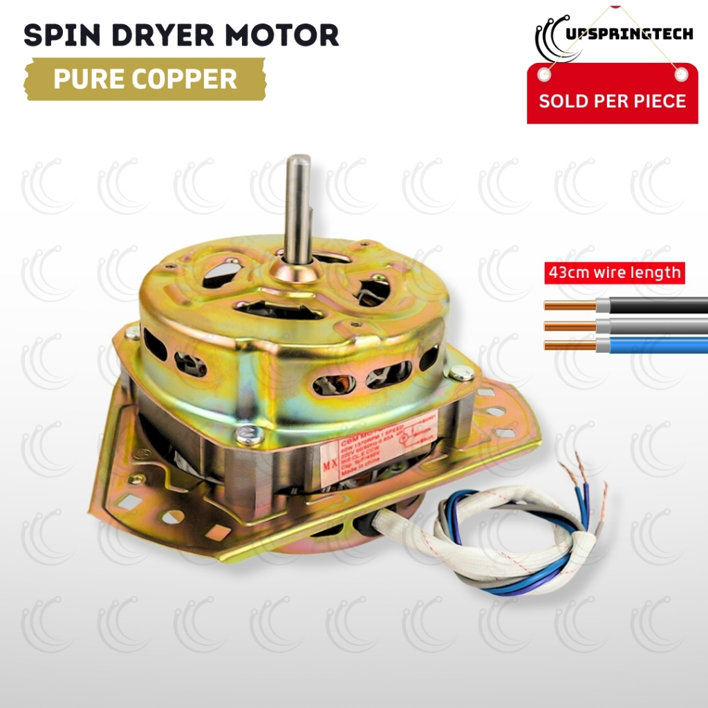 Pure Copper Spin Dryer Motor - Copper Windings | Shopee Philippines