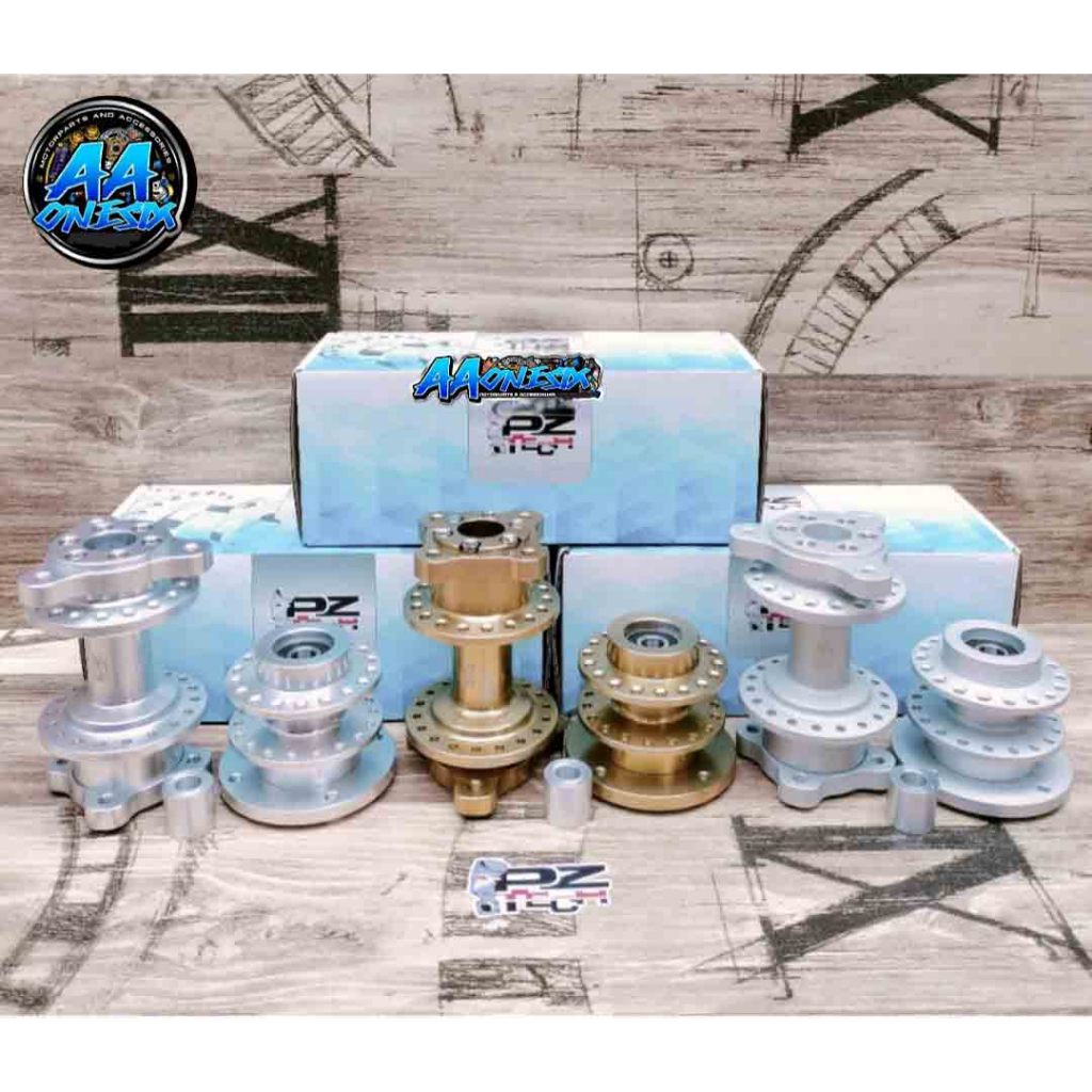 PZ Tech Lighten Hub CNC For Raider 150 Fi / Carb ( SILVER / MATTE ...