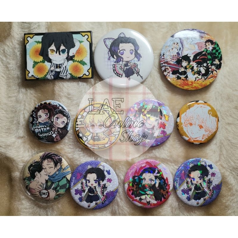 Kimetsu no Yaiba Pins Collection | Shopee Philippines