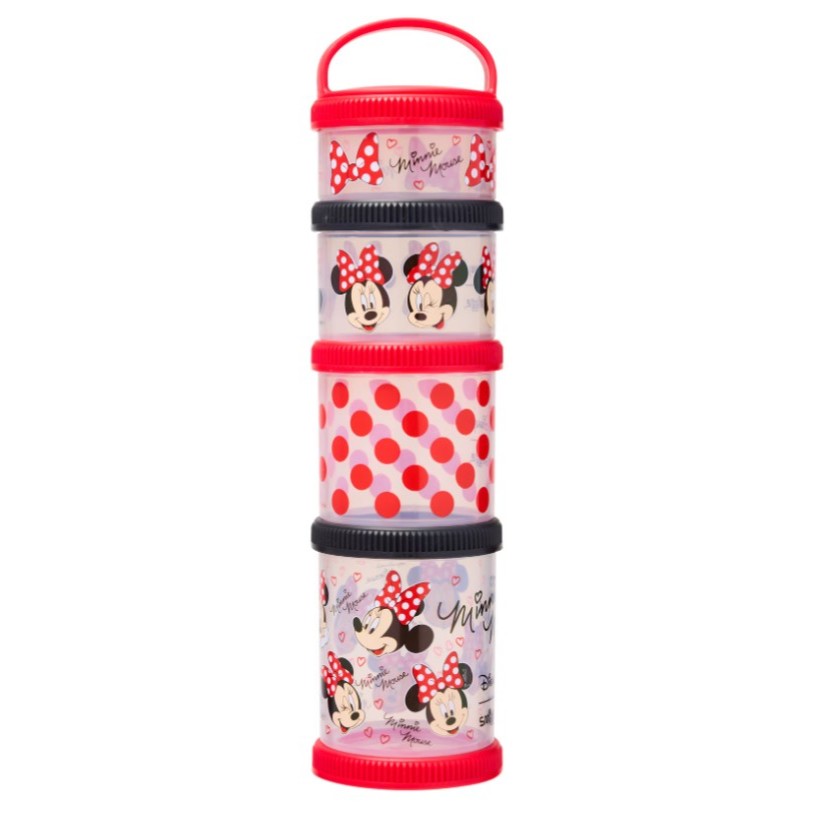 SMIGGLE Minnie Mouse Snack & Stack Containers X4 | Shopee Philippines