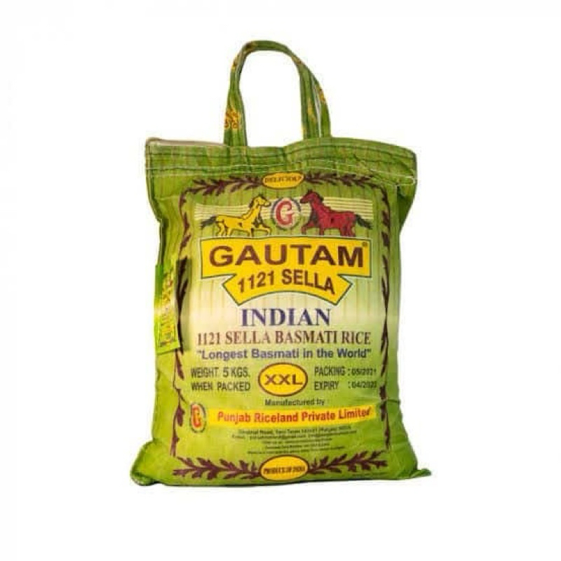 Gautam 1121 Sella Basmati Rice 5kg | Shopee Philippines