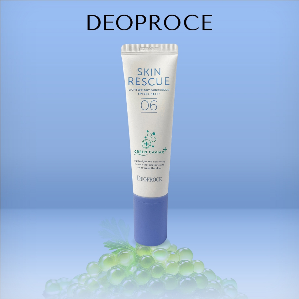 Deoproce Skin Rescue Lightweight Sunscreen 50g | Shopee Philippines