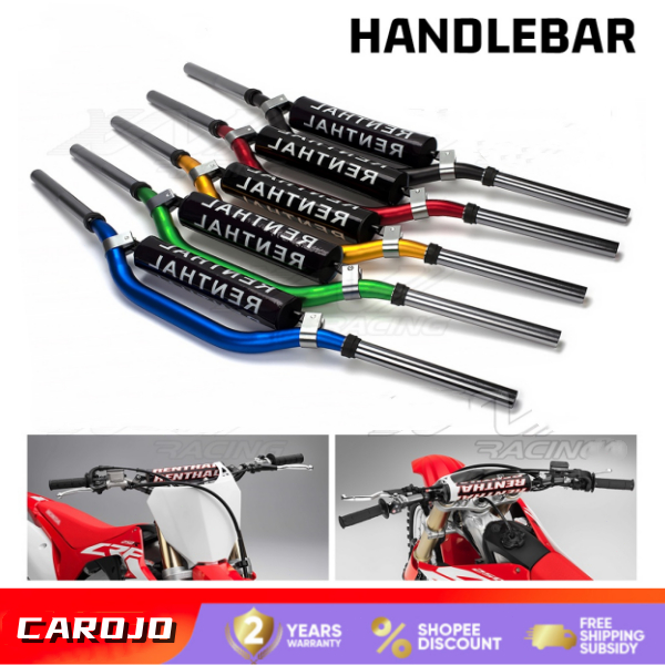 Universal 1 1/8" Fat Bar 28mm CNC Handlebars Motorcycle Motocros Handle ...