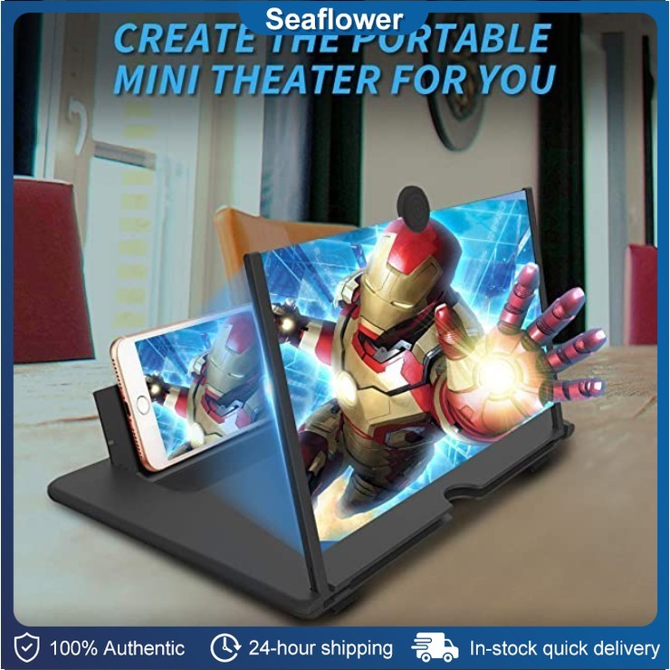 10 Inch 3D HD Mobile Phone Screen Magnifier Screen Amplifier Screen ...