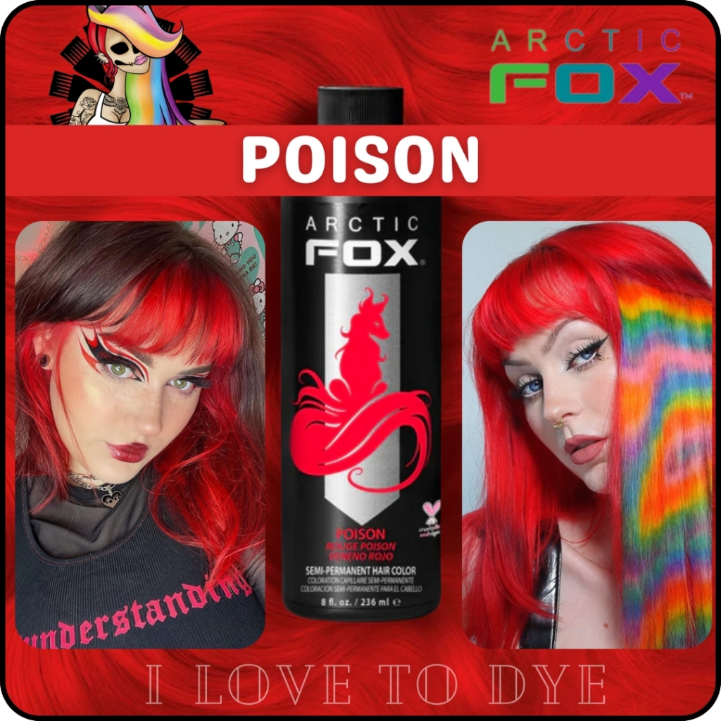 [I Love to Dye] Arctic Fox Poison Semi Permanent Hair Dye | Shopee ...