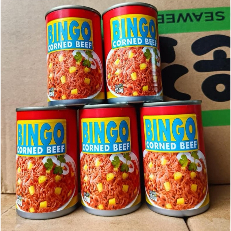 BINGO CORNED BEEF (bundle by 5) | Shopee Philippines
