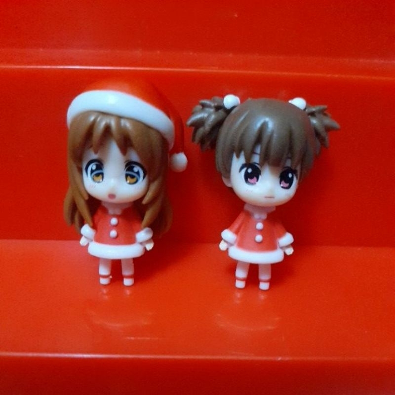 figure K-On christmas mini figure, SAWAKO / JUN suzuki 4cm | Shopee ...