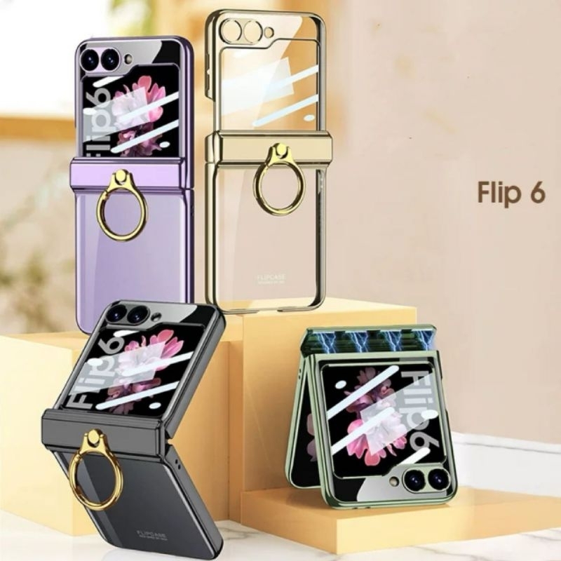 Electroplated Transparent phantom phone Case with Magnetic for Sam ...