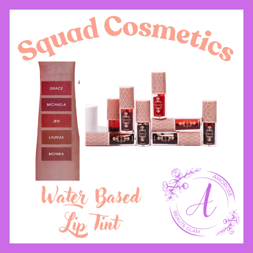 Squad Cosmetics Water Based Lip tint | Shopee Philippines