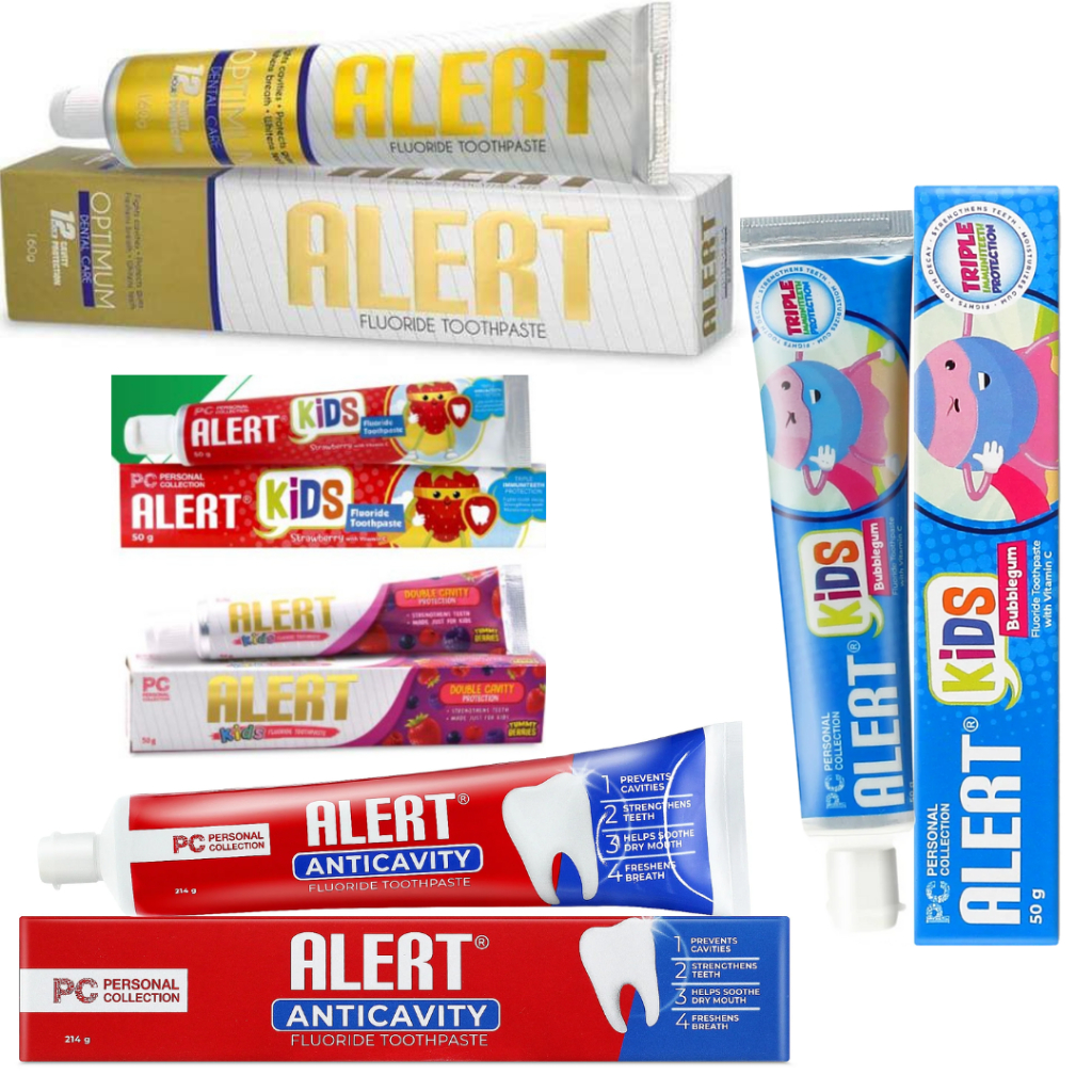 Personal Collection Alert Toothpaste And Alert Kids Toothpaste | Shopee ...