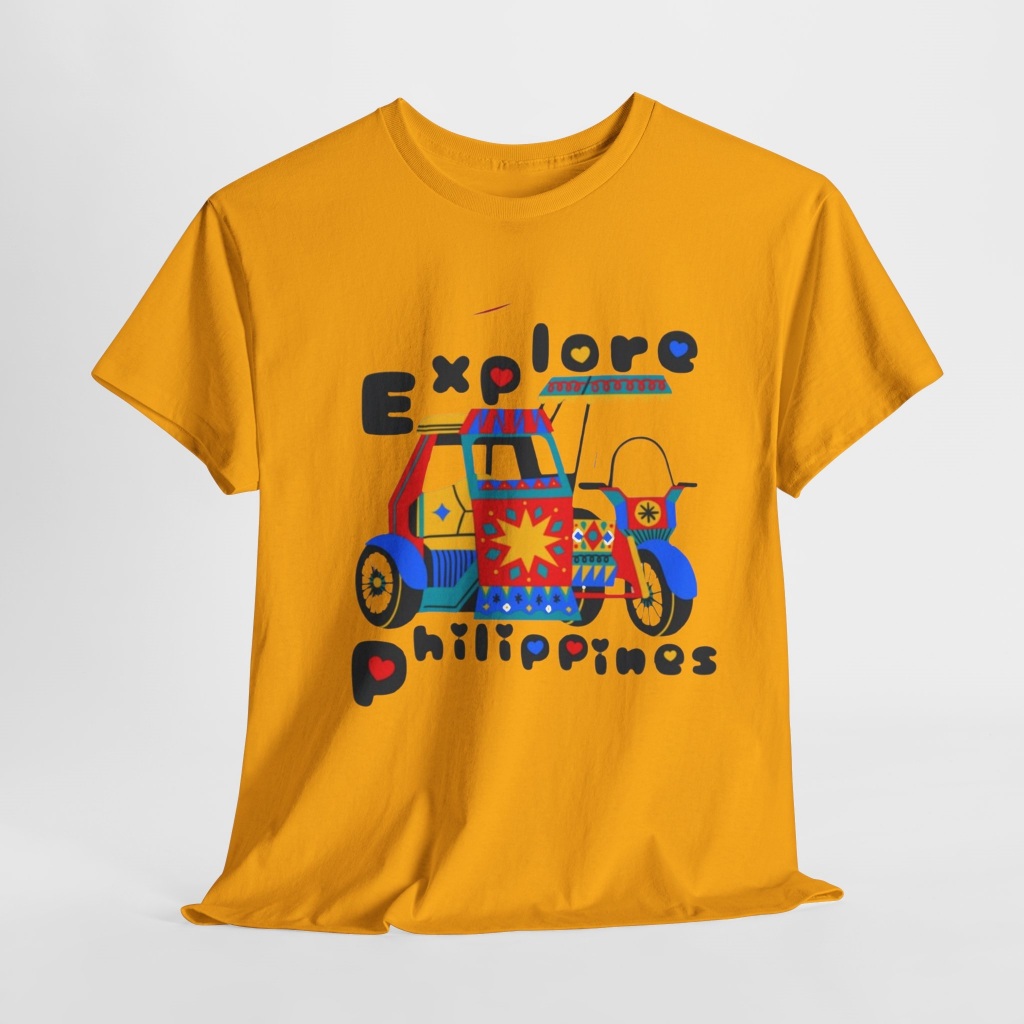 EXPLORE PHILIPPINES Printed Shirt - Pilipinas Souvenir Unisex Pinoy ...