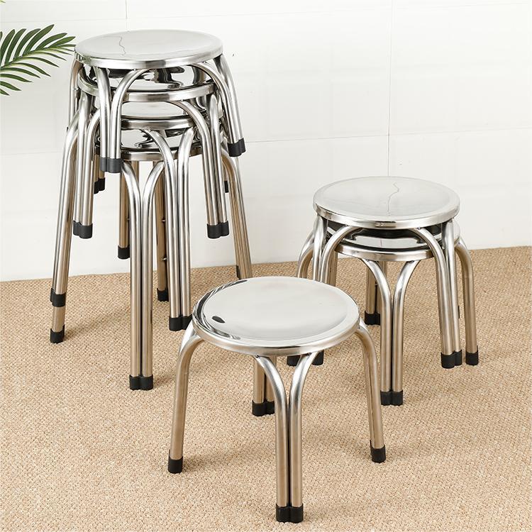 Metal stool Stainless steel stool dining chairs Metal chair stainless ...