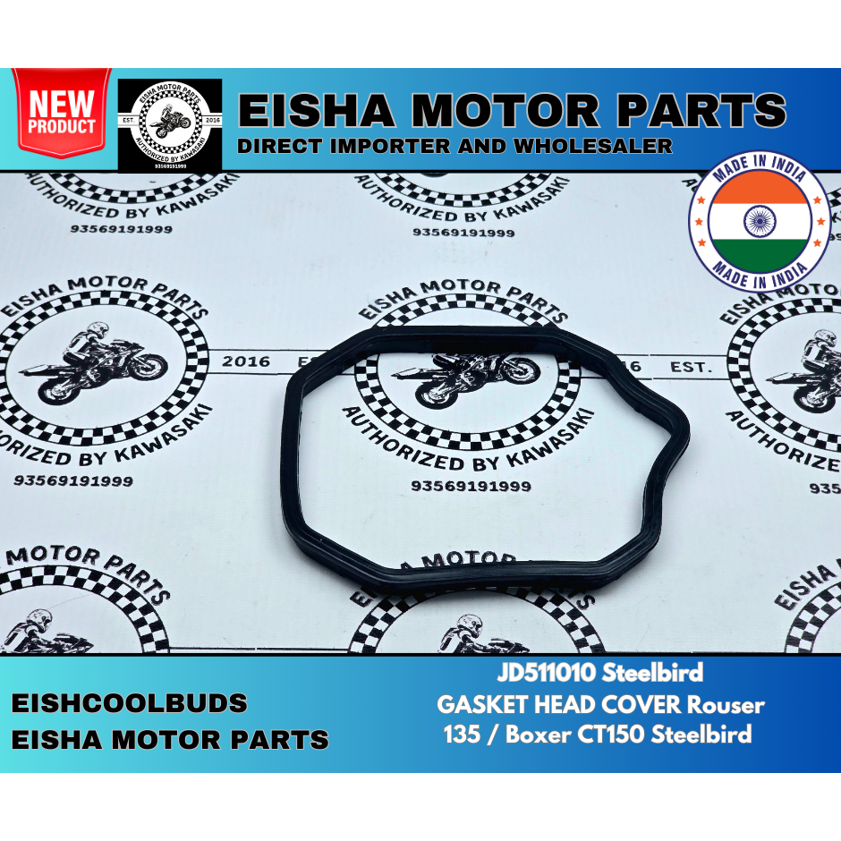 Kawasaki Rouser 135 Boxer CT150 Gasket Head Cover JD511010 (Steelbird ...