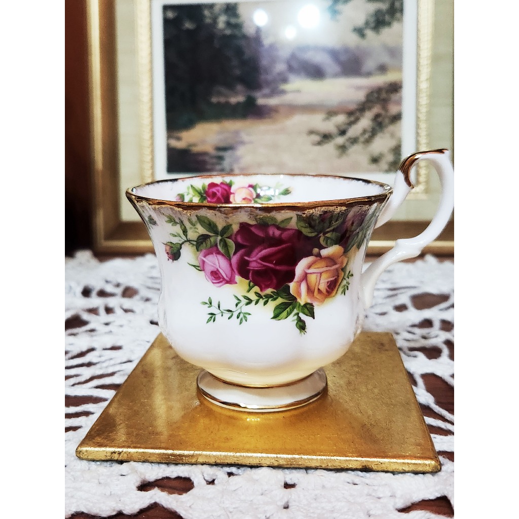 Royal Albert Vintage Old Country Roses Tea Cup Only Bone China U.K ...