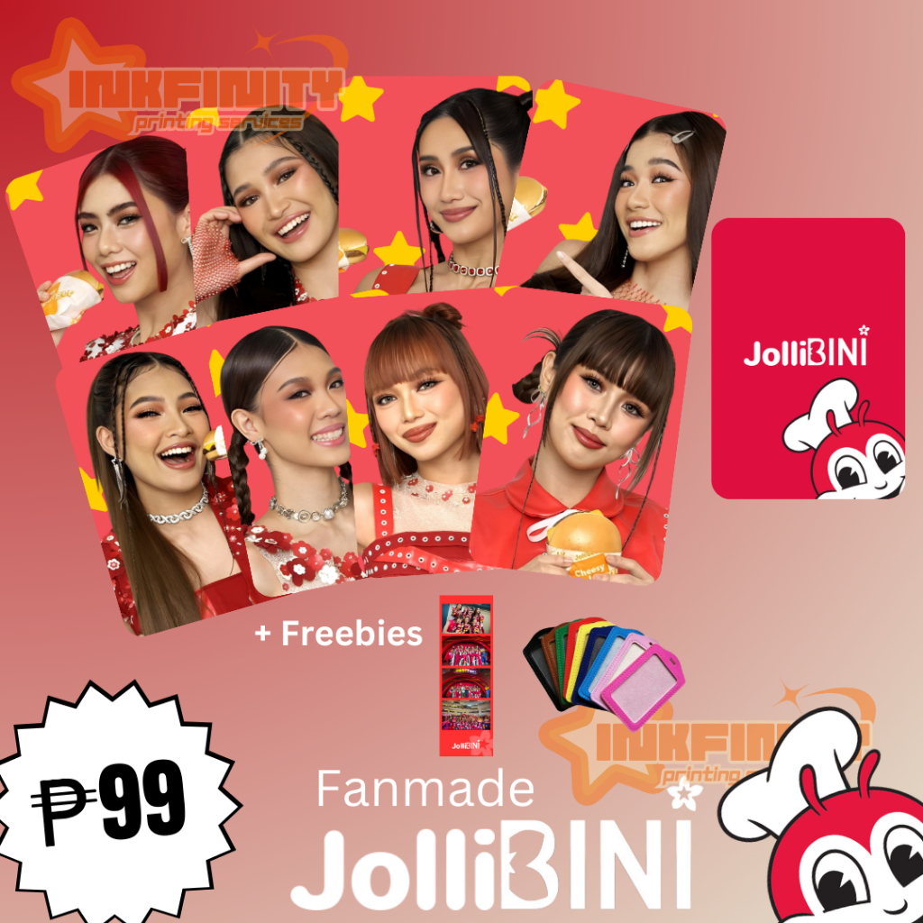 [FANMADE] JOLLIBINI PHOTOCARDS | Shopee Philippines