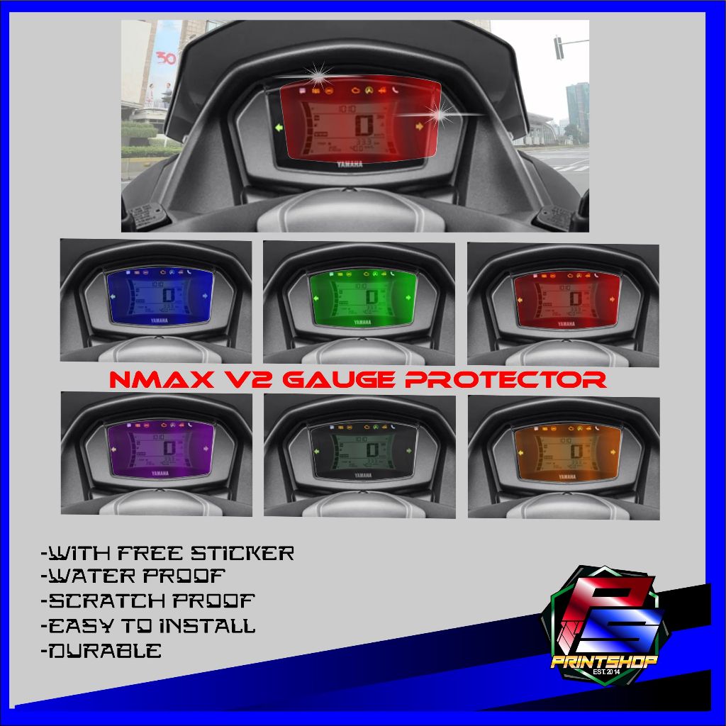 Nmax V2 Speedometer LCD Panel Gauge Protector Film Anti Scratches Buy 1 ...