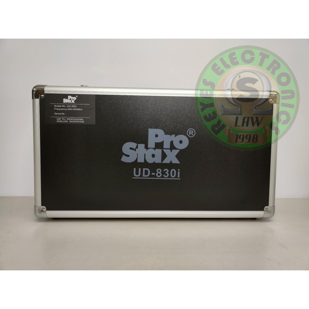Pro Stax UD-830i Professional Dual Wireless Microphone | Shopee Philippines