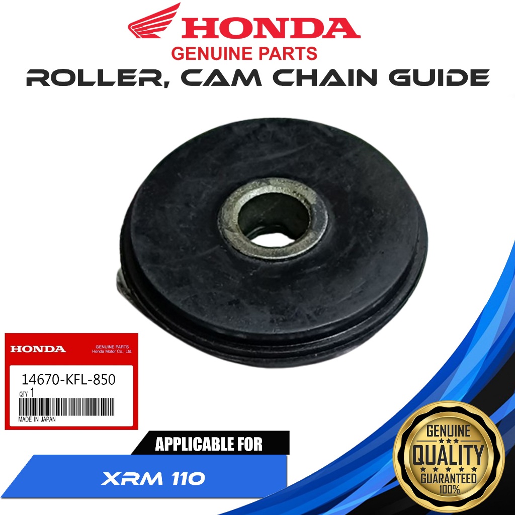 HONDA GENUINE ROLLER, CAM CHAIN GUIDE FOR XRM 110 ( 14670-KFL-850 ...