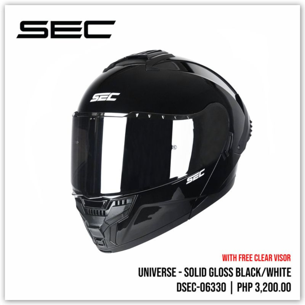 Sec Modular Helmet for Motorcycle Universe - Solid 2023 (M-XL) | Shopee ...