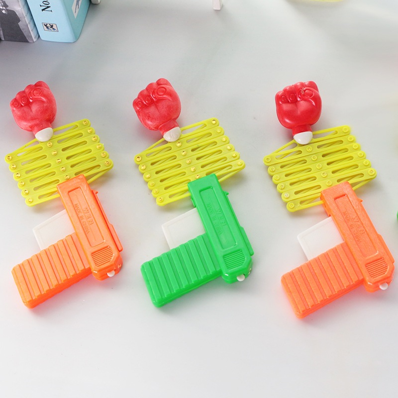 Retractable Fist Gun Toys Boxing Gun Toy Childrens Creative Trick ...