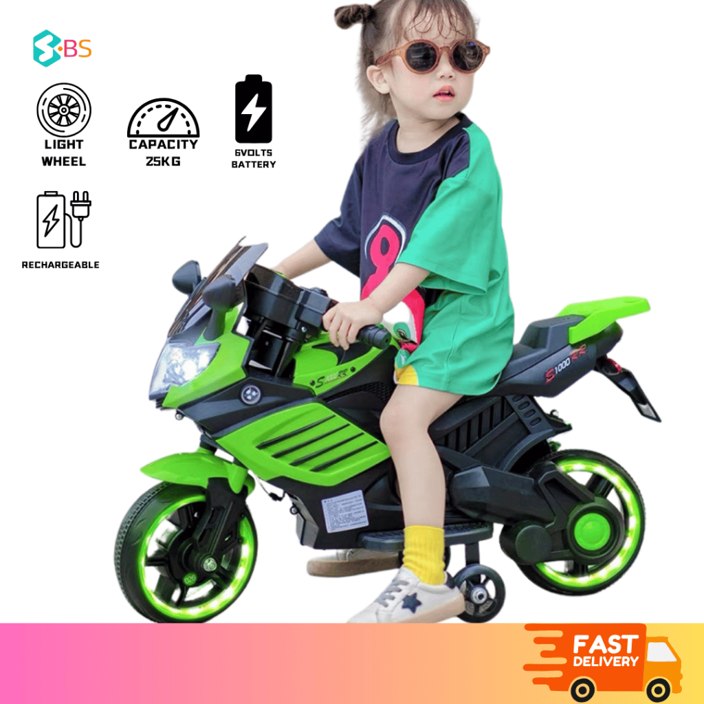 Baby motor Rechargeable mini motorcycle Kid Racer children's tricycle ...