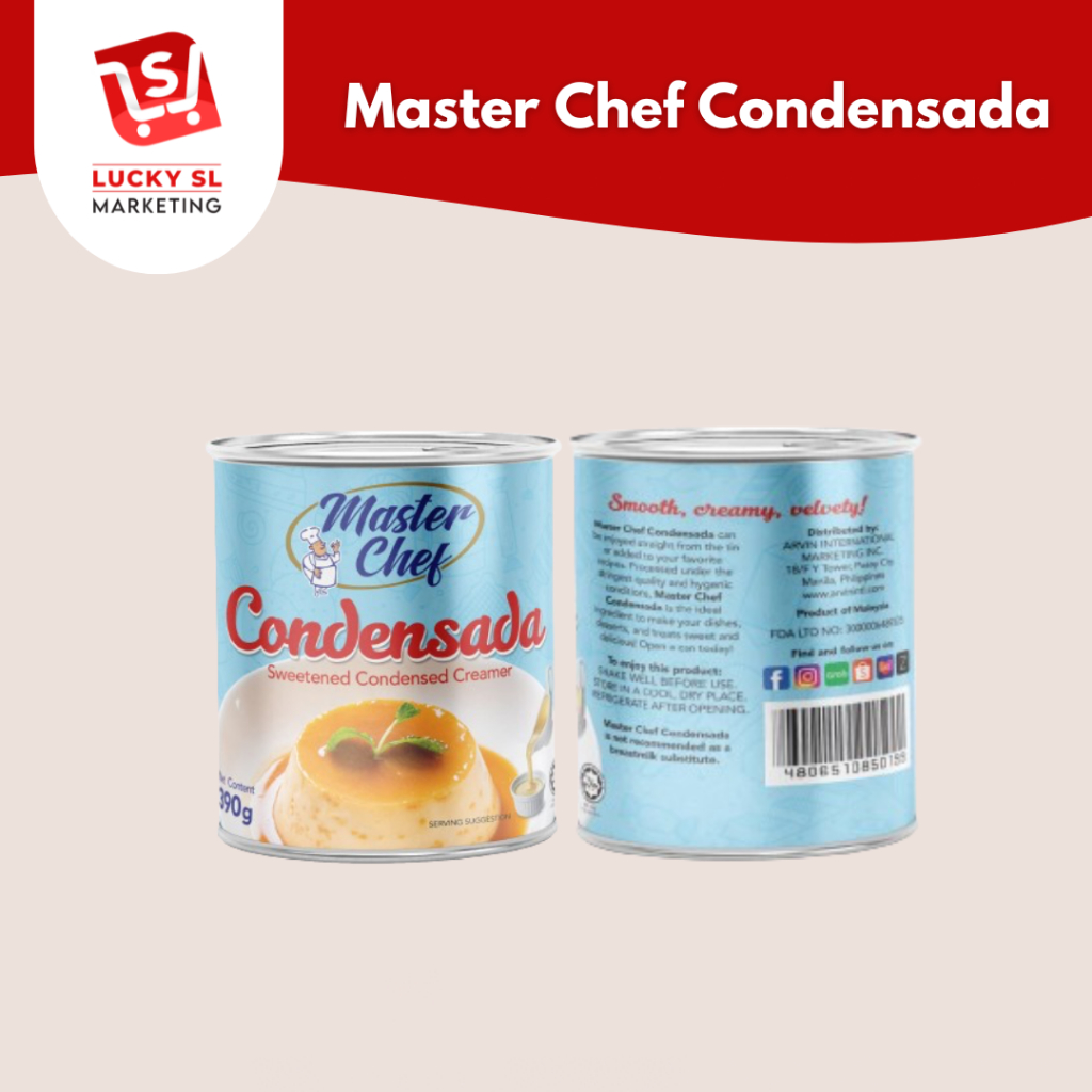 Master Chef Condensada 390g | Shopee Philippines