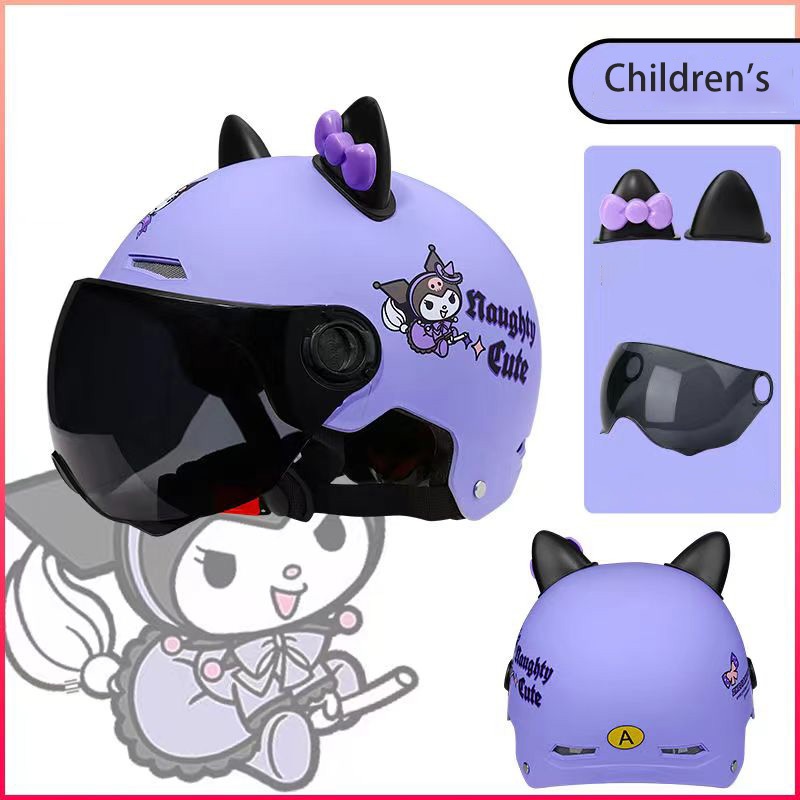 Helmet For Kids Girls Women With Ears Cute Parentage Style Ault ...