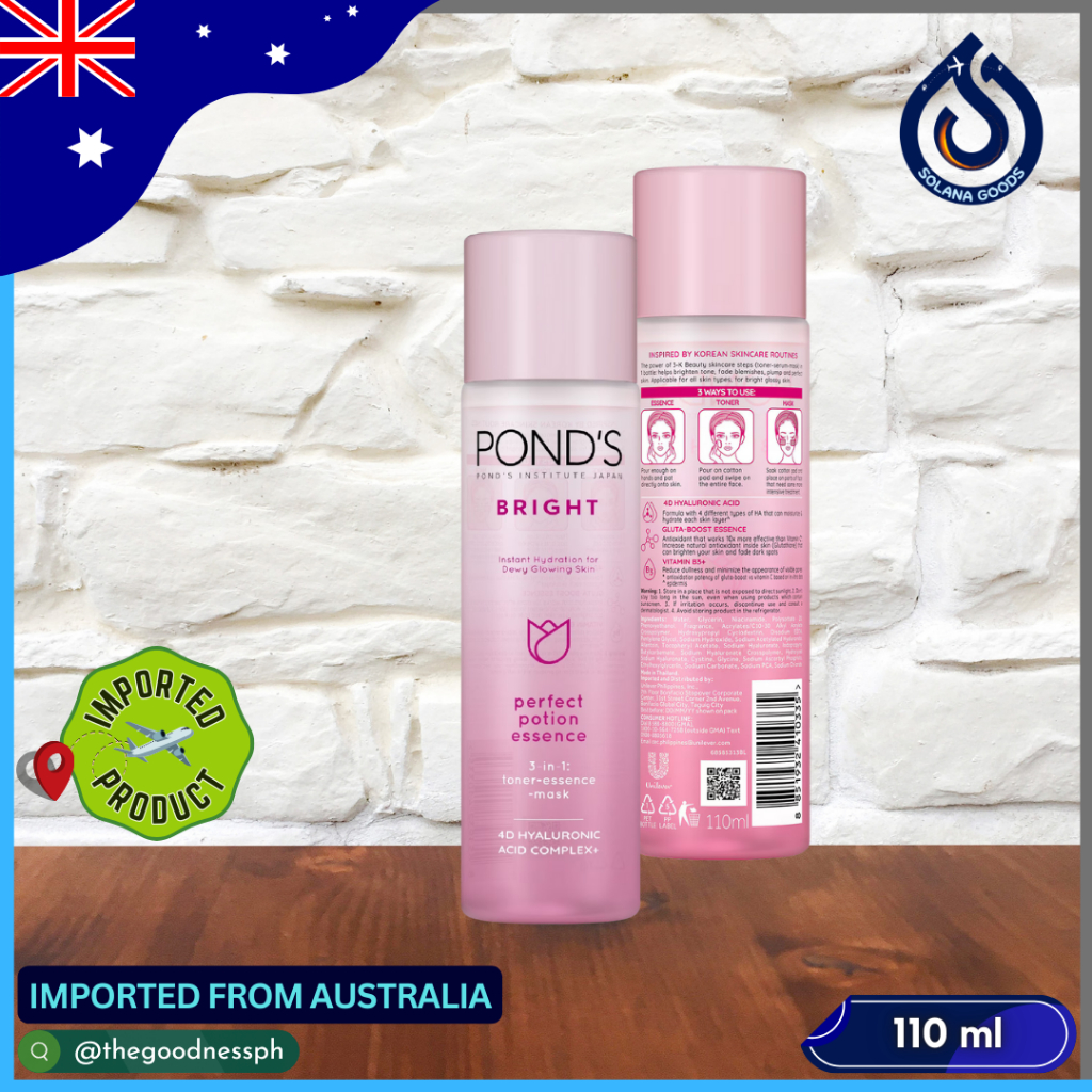 Pond's Bright Perfect Potion Essence Toner - 110ml - Imported from ...