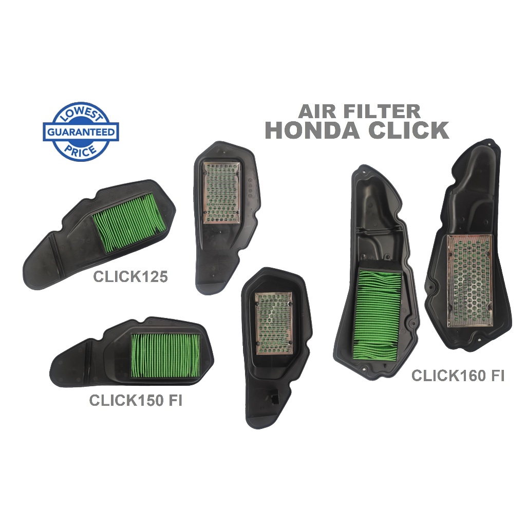 Air Filter Element Honda Click125i V1 V2/150i V2/160 Click/Vario110 Air ...
