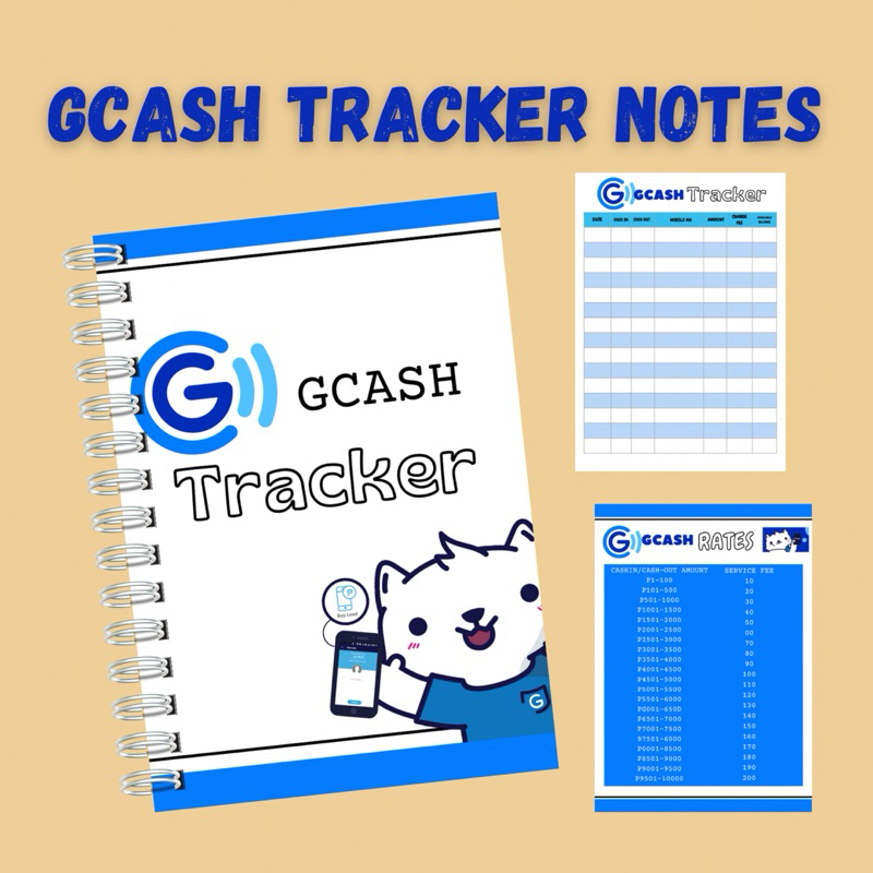 GCASH TRACKER NOTEBOOK | Shopee Philippines