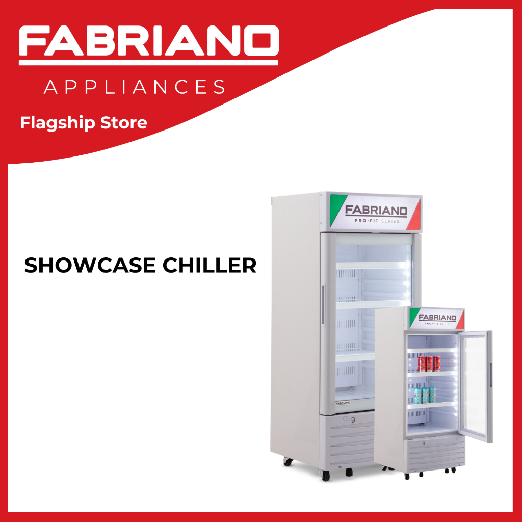 Fabriano FSC06HSG 6cuft Showcase Commercial Chiller | Shopee Philippines