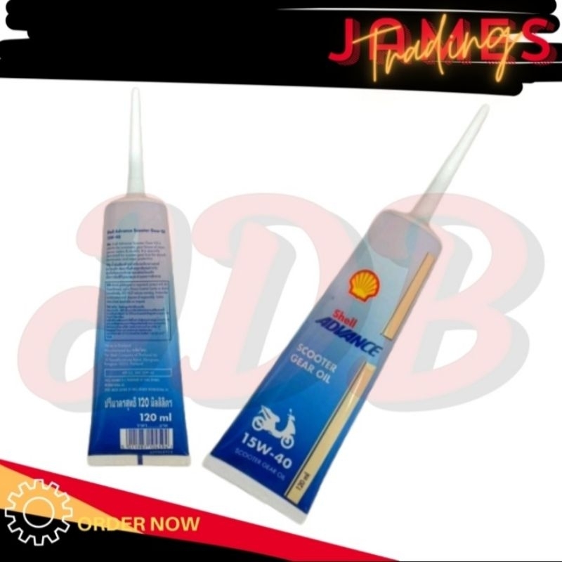 Shell Advance Scooter Gear Oil 15W-40 120mL | Shopee Philippines