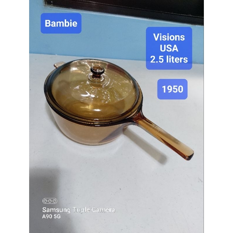 Visions Cookware 2.5 liters (bambie) | Shopee Philippines