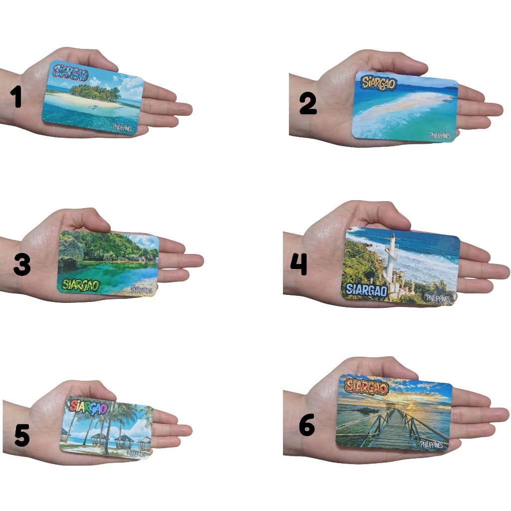 SIARGAO DESIGN RUBBER REF MAGNET | Shopee Philippines