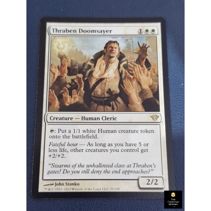 Magic the Gathering - MTG Card Game - Thraben Doomsayer - DKA - [WHITE ...