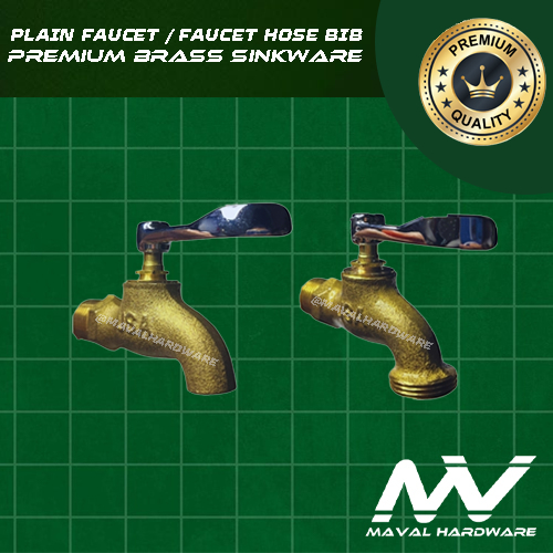 Sink Faucet | Plain Faucet Bib | Faucet Hose Bib - Brass body with Iron ...