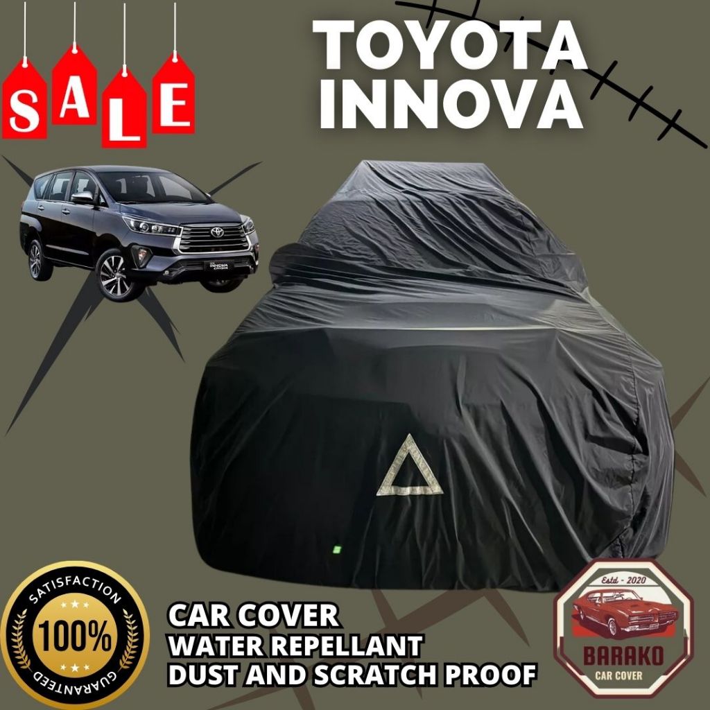 TOYOTA INNOVA CAR COVER HIGH QUALITY WATER REPELLANT SCRATCH PROOF DUST ...