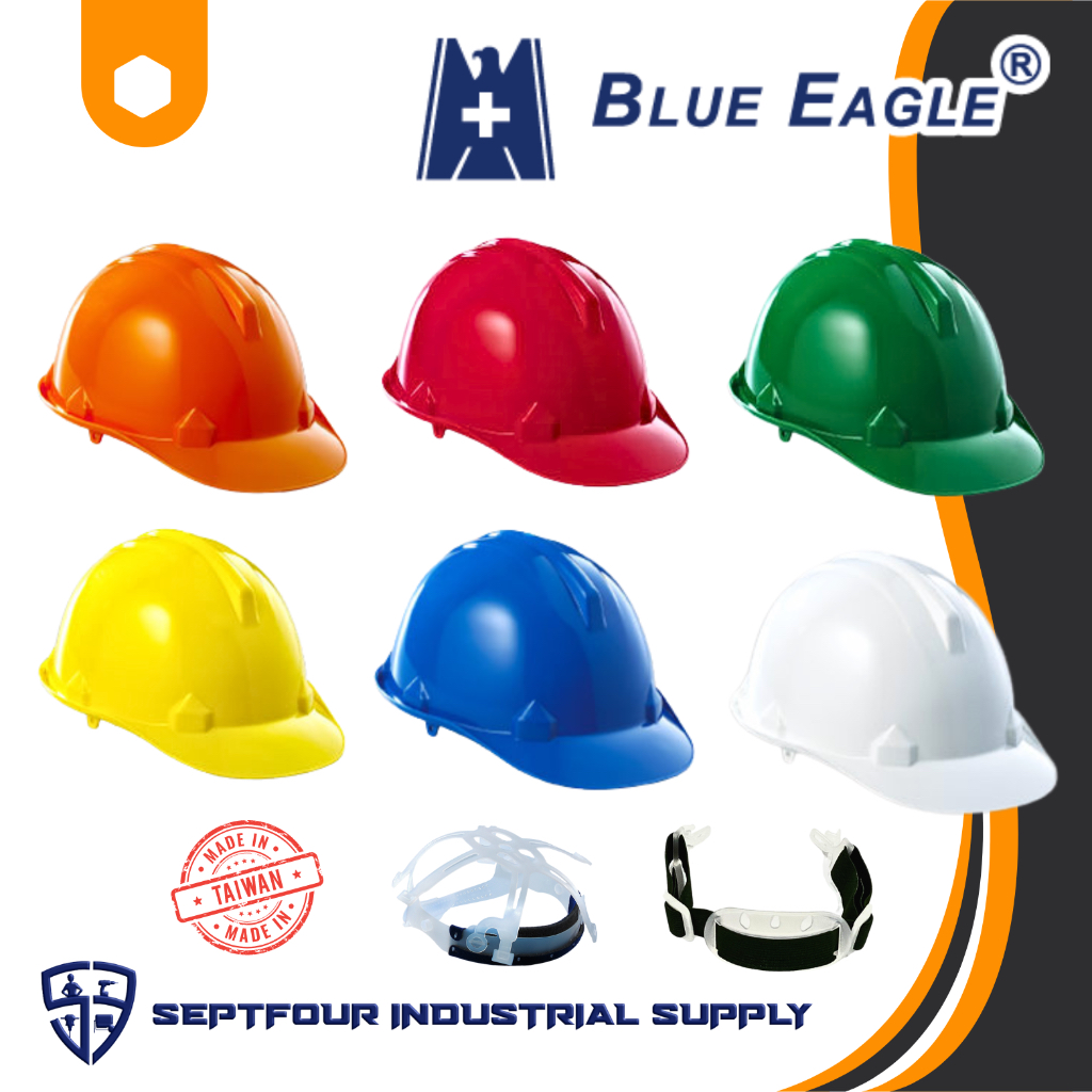 BLUE EAGLE Hard Hat/Safety Helmet/Head Protection/PPE For Adult HC32 ...