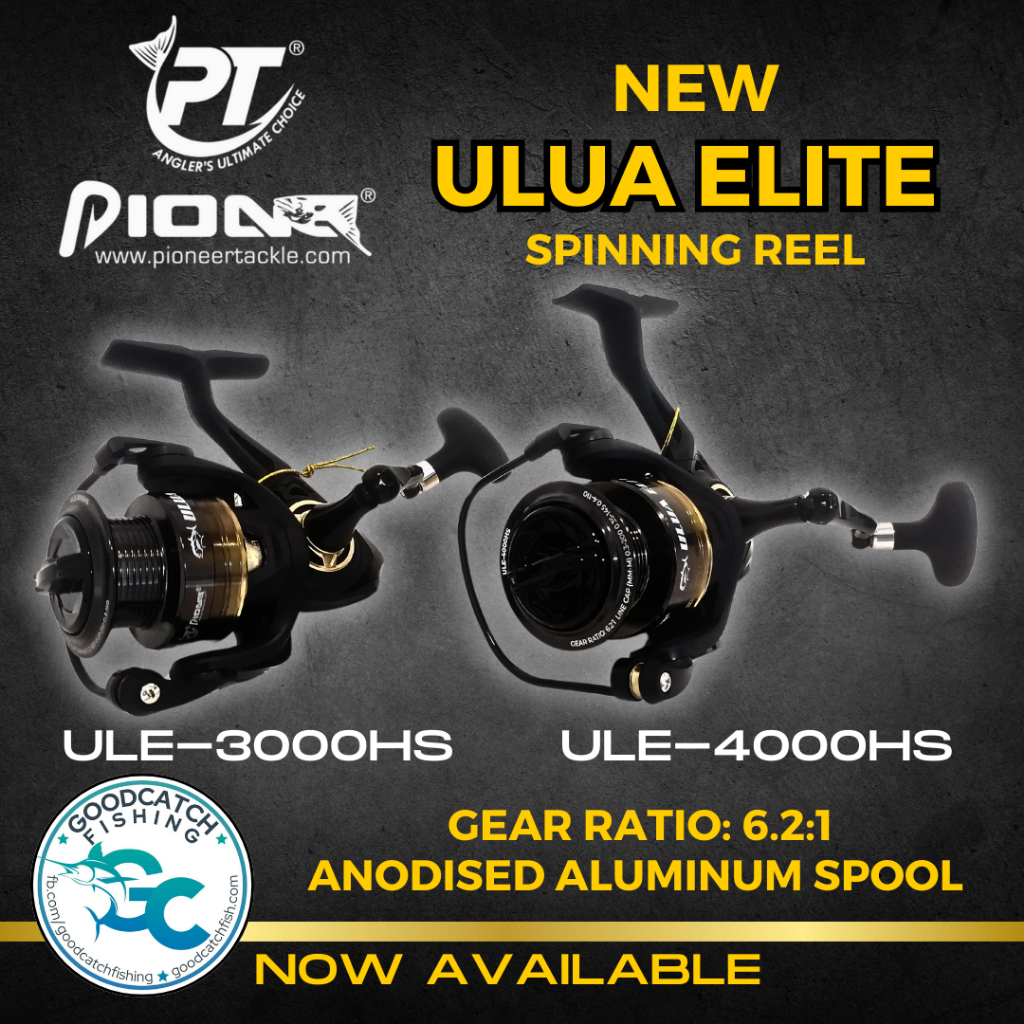 Pioneer ULUA ELITE SPINNING REEL 3000HS 4000HS | Shopee Philippines