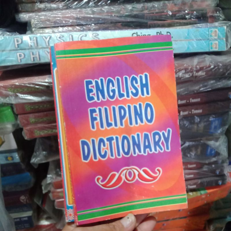 English Filipino dictionary | Shopee Philippines
