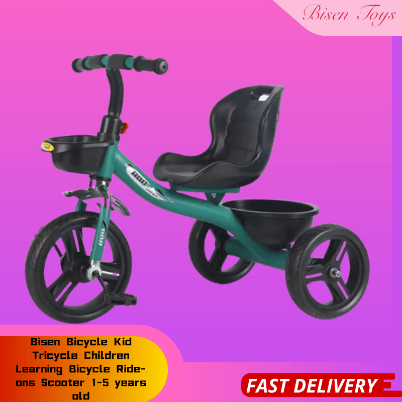 BISEN#003 Bicycle Kid Tricycle Children Learning Bicycle Ride-ons ...