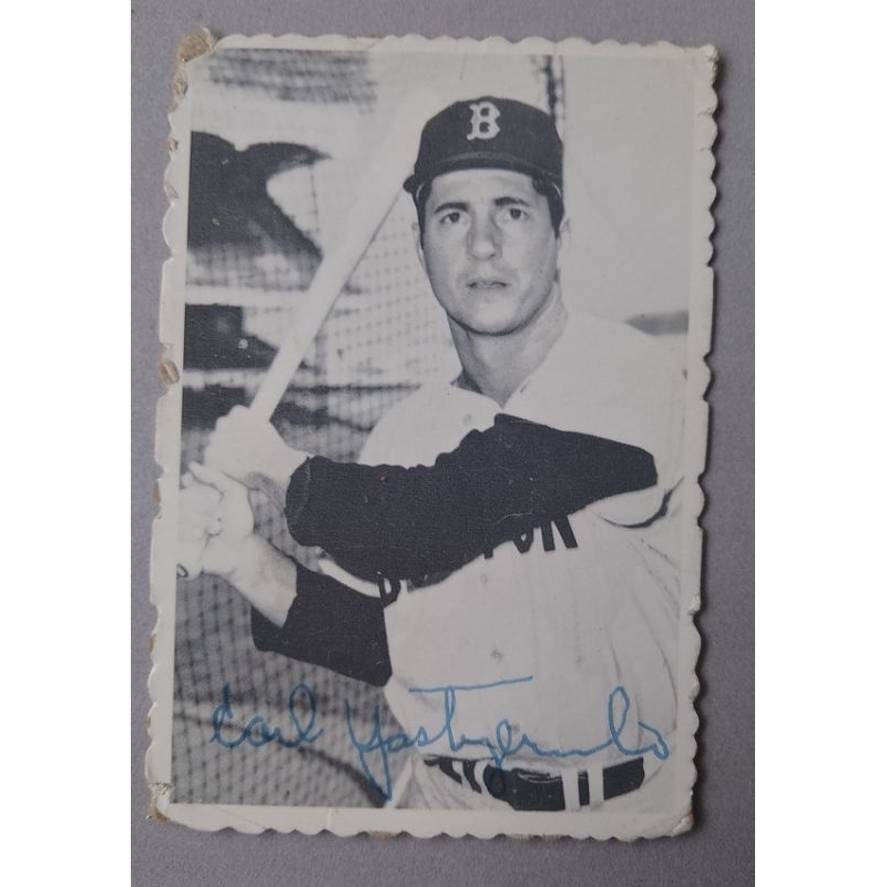 1969 Carl Yaz 1969 Carl Yastrzemski Topps Sports MLB Deckle Edge Insert ...