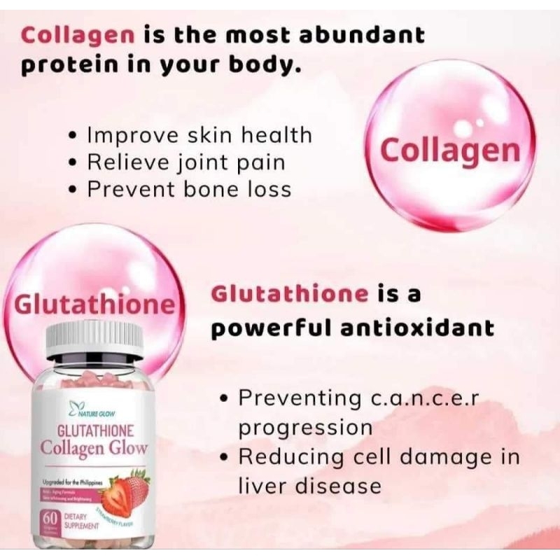 Original Nature Glow Glutathione Collagen Glow | Shopee Philippines