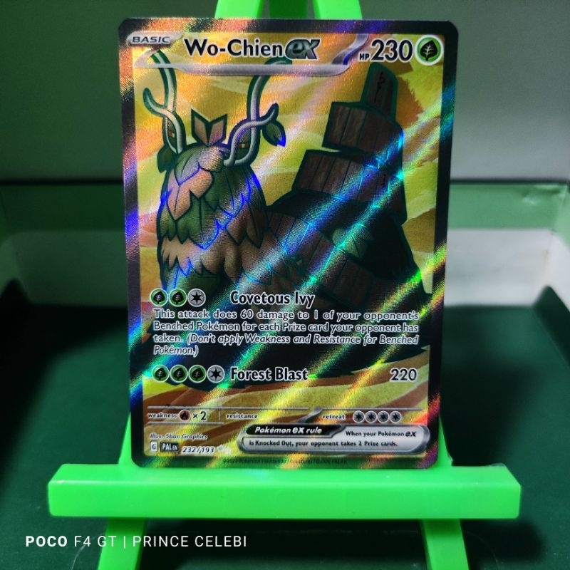 Pokemon TCG - Wo-Chien ex Full Art | Shopee Philippines