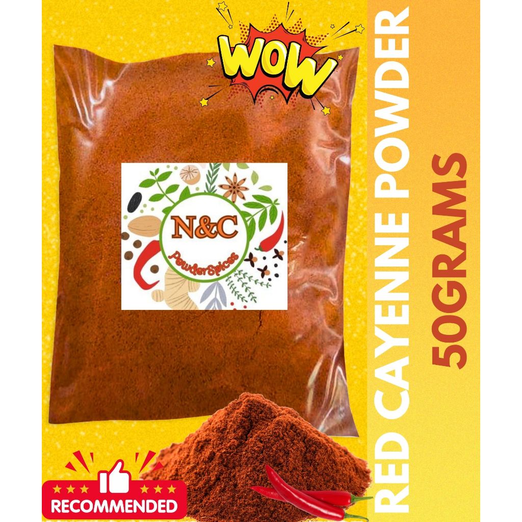 Red Cayenne Powder (50grams, 100grams) | Shopee Philippines